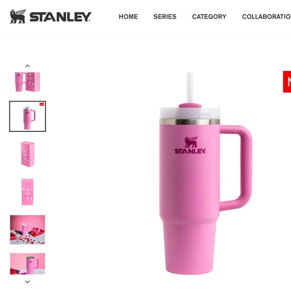 Stanley | Dining | Rare Valentine Peony Pink Stanley 3 Oz China ...